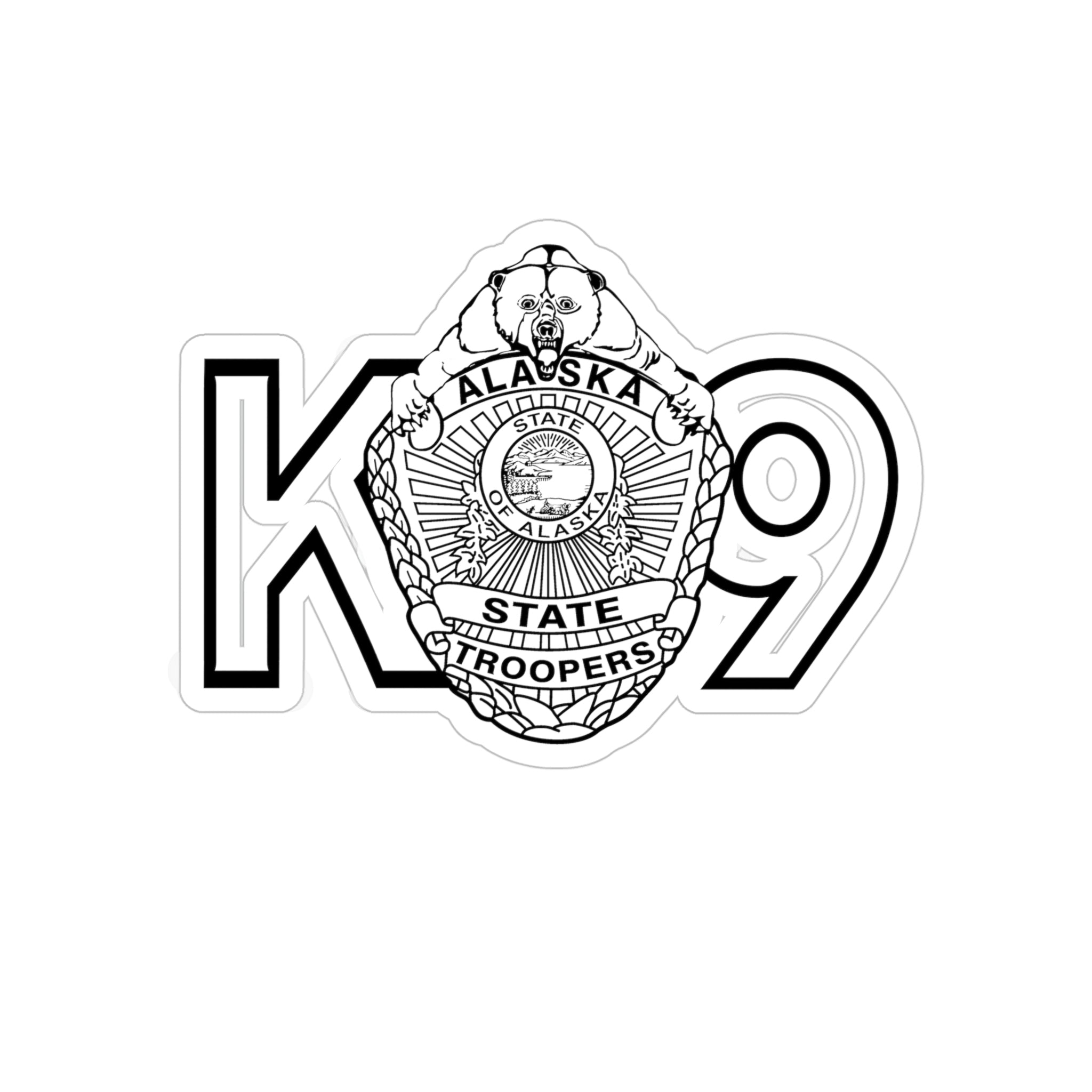 K9 STICKER – BeatiPacifici